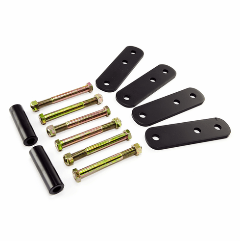 1826513 HD Front Leaf Spring Shackles, 1-Inch Lift, 87-95 Jeep Wrangler ...