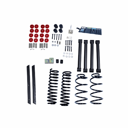 1840132 2-Inch Lift Kit without Shocks, 04-06 Jeep Wrangler Unlimited ...