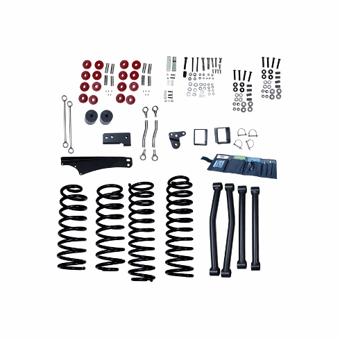 1840160 4-Inch Lift Kit without Shocks, 2007-18 Jeep Wrangler JK by ORV ...