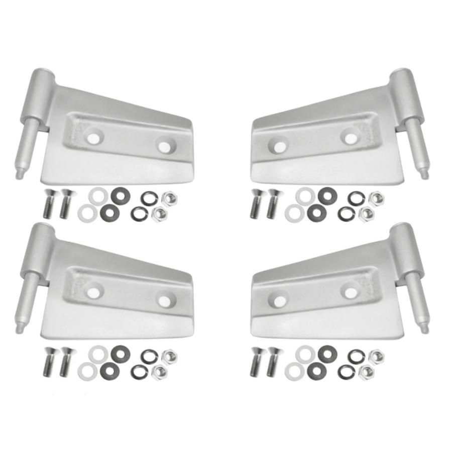 Kentrol 40575 Door Hinge Set (4 pieces) (2 Door) Jeep Wrangler JK 2007 ...