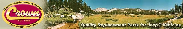 Crown Automotive OEM Style Replacement Jeep Parts