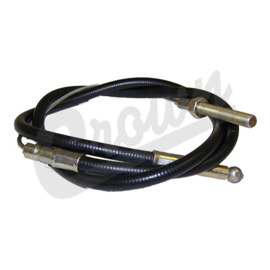 Crown J0646142 Emergency Brake Cable, 44-1/2" Long, Fits 1948-1971 CJ2A ...