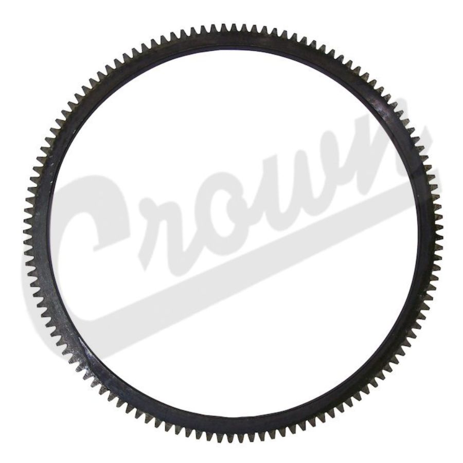 Crown 641955 Flywheel Ring Gear, 124 Tooth for CJ3A, Willys Pick-Up ...