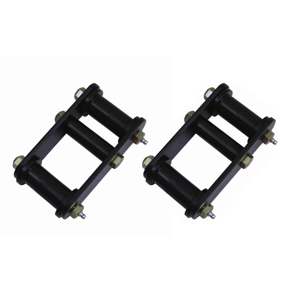 1826515 HD Front Leaf Spring Shackles, 87-95 Jeep Wrangler by Rugged ...