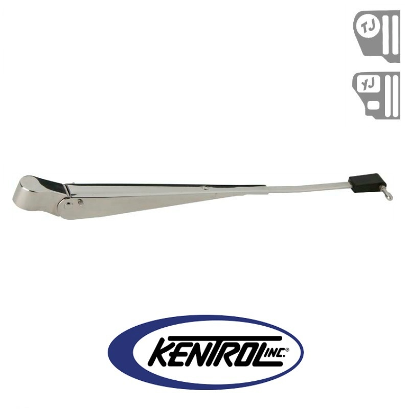 Kentrol 30554 Rear Wiper Arm with Hardtop Polished Stainless Steel ...