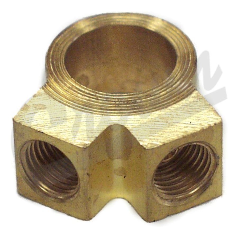 Preferred Vendor A-557 Master Cylinder Brass Outlet Fitting, fits 1941 ...