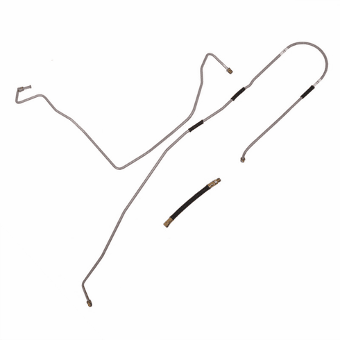 Omix-Ada MS00204 Steel Fuel Line Kit, fits 1955-1966 Willys Jeep CJ5 ...