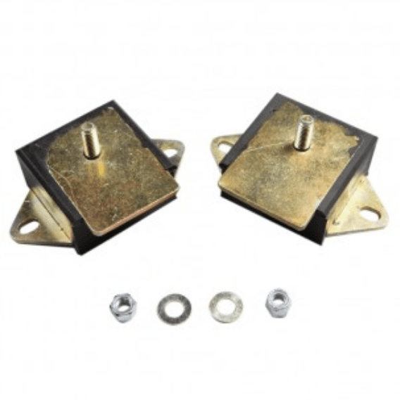 Prothane 1-501BL Black Polyurethane 6 Cylinder Engine Mount Set ...