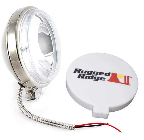 1520810 6-Inch Slim Halogen Fog Light, Stainless Steel Housing by ...
