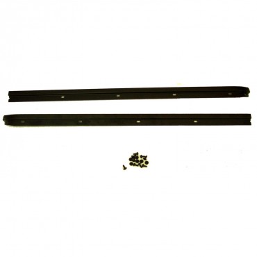 1330801 Windshield Channel, Drill, 76-95 Jeep CJ and Wrangler by Rugged ...