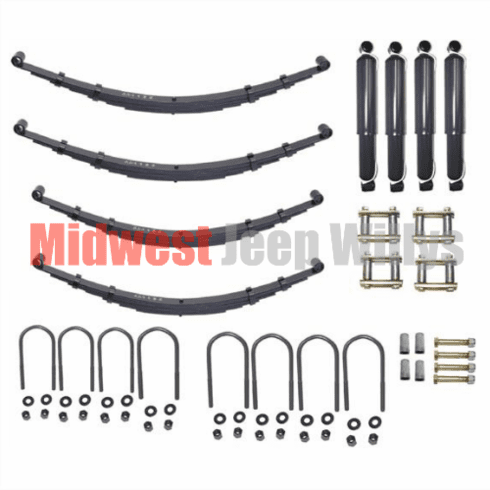 Jeep Part Suspension-CJ5L Complete Suspension Rebuild Kit for 1958-1971 ...