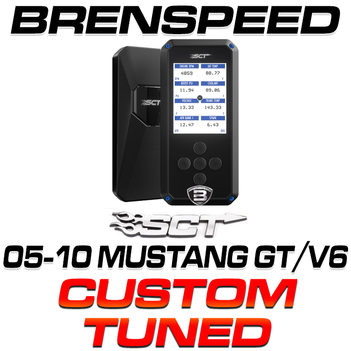 2005-10 Mustang GT/V6 Brenspeed Custom Tuned SCT BDX Programmer