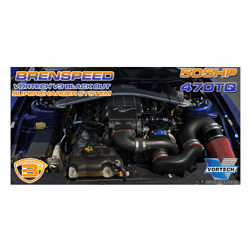 2005-10 Mustang GT Vortech Black Out Supercharger V3 Non Intercooled ...