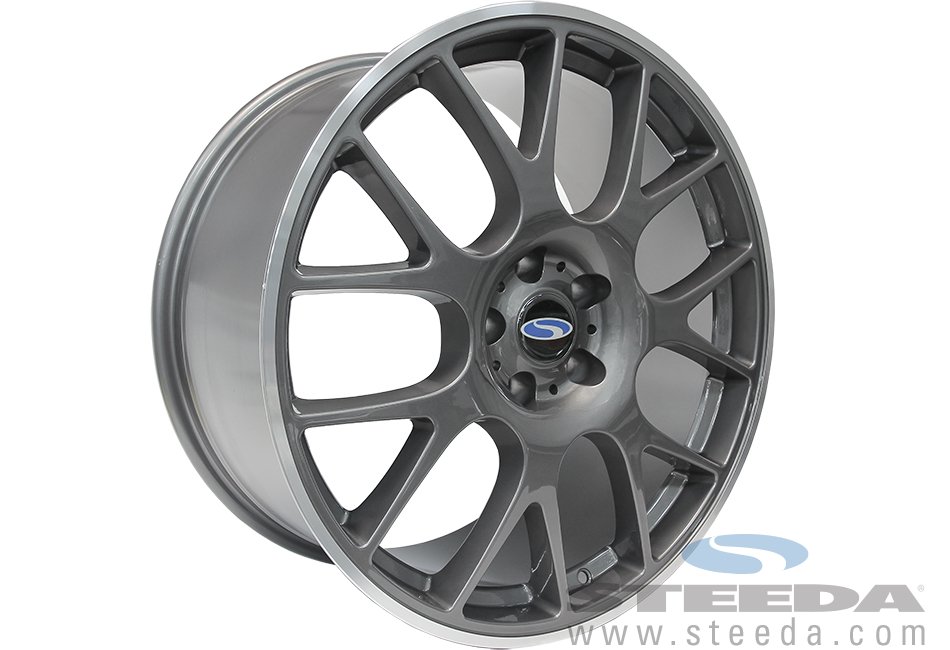 2005-17 Mustang 20x9.5 Steeda ST-R Wheel Gunmetal 004-209502