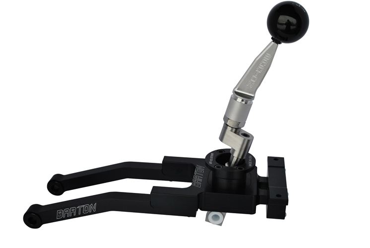 2007-09 Shelby GT500 Shifter+ Barton Flat stick Brushed aluminum, shift ...