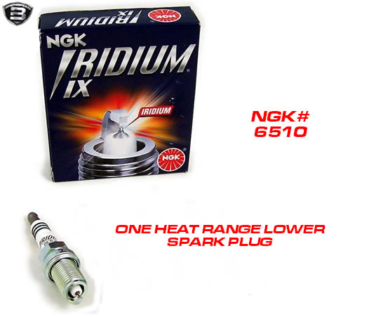 2011-20 Mustang GT NGK 6510 Iridium IX- 1 Heat Range Lower Spark Plug ...