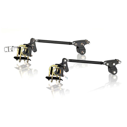 2015-25 F-150 2WD/4WD with Ridetech Lowering System Traction Bar Kit