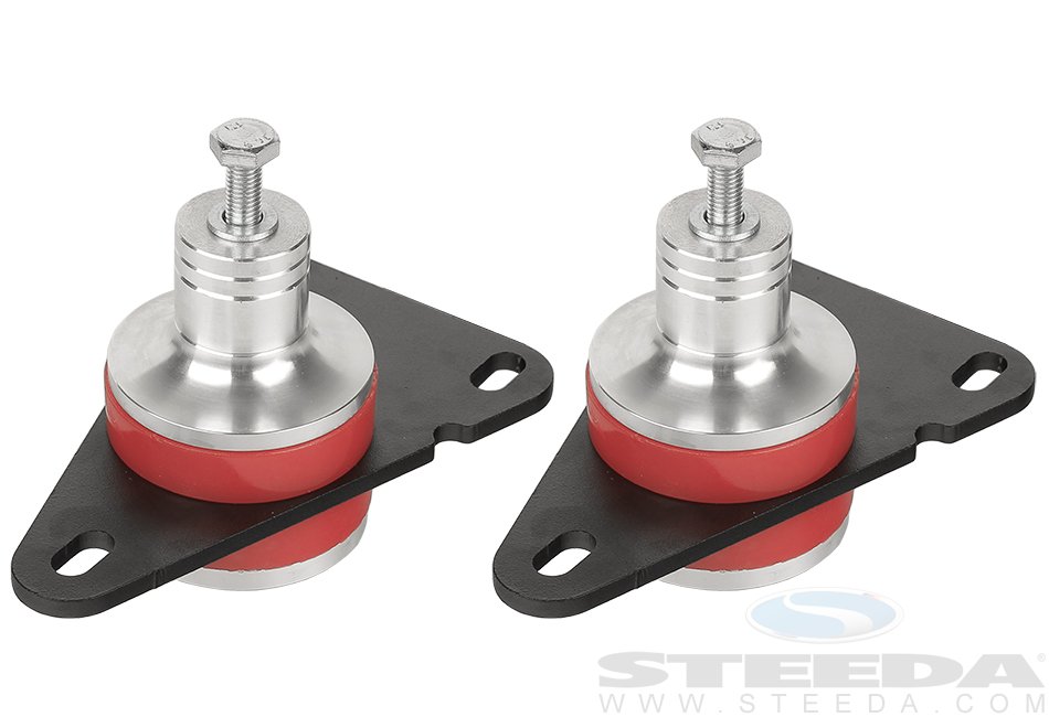 2015-23 Mustang EcoBoost Steeda Adjustable Heavy Duty Engine Mounts