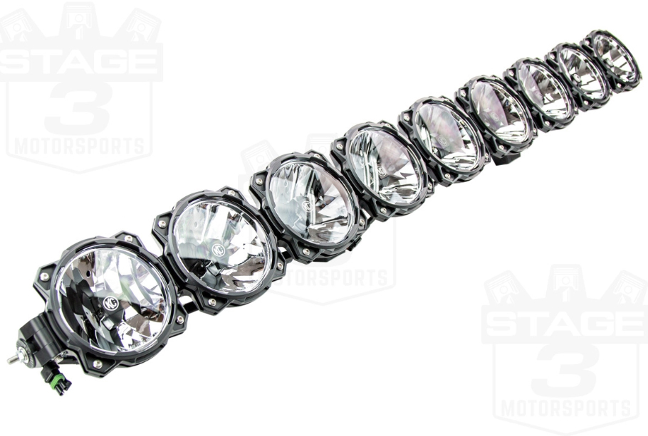 2017-19 Raptor/F-150 KC HiLites Gravity Pro6 57" Combo LED Light Bar Kit