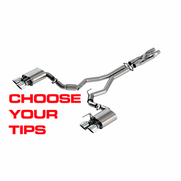 2020-22 Mustang GT500 Borla Cat-Back Exhaust System ATAK