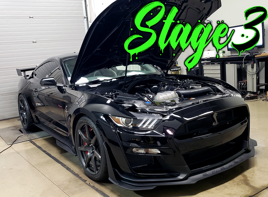 2020+ GT500 1350 HP Hellion Twin Turbo Brenspeed Installed Package
