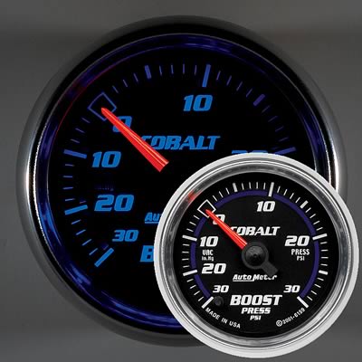 Chevy Factory Match Gauge Auto Meter 8304 Boost Pressure Gauge 2-1/16 ...