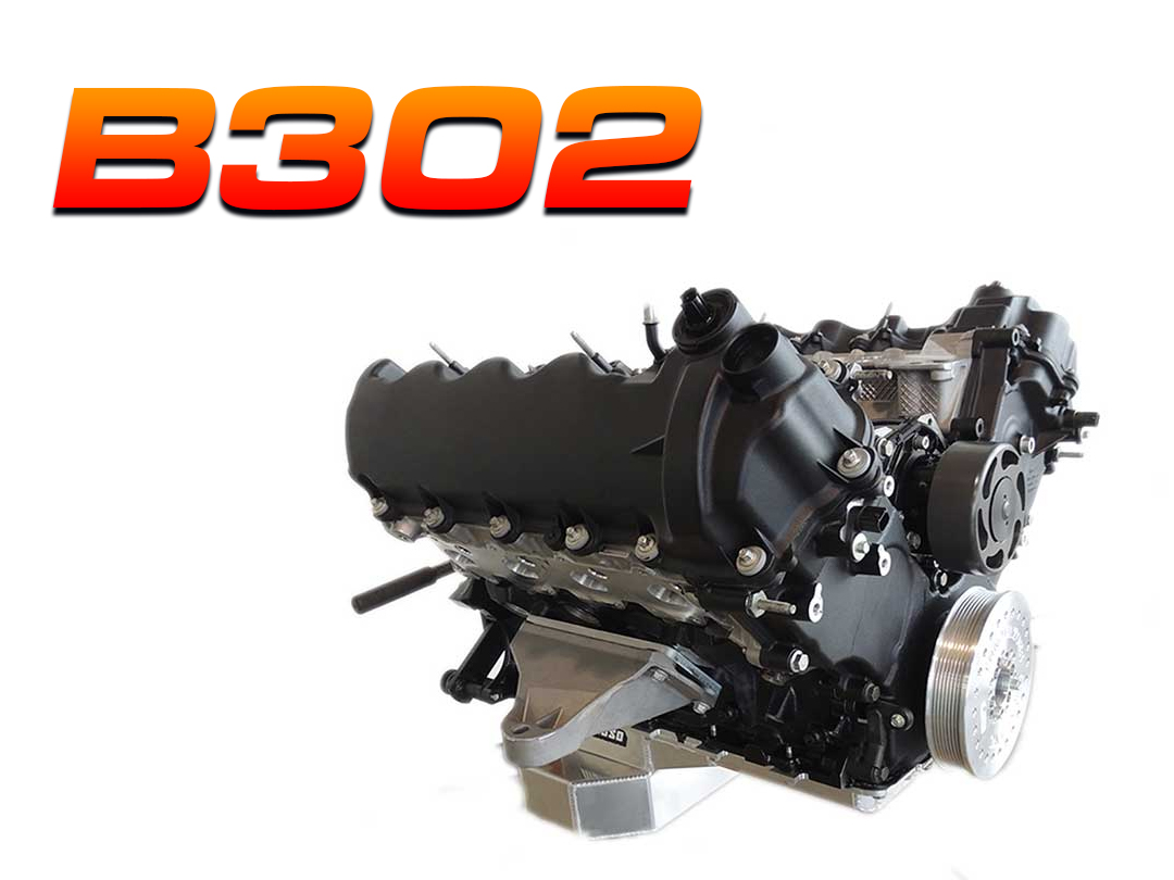 Brenspeed B302 3V Stage 3 Aluminum Stroker Long Block Crate Engine