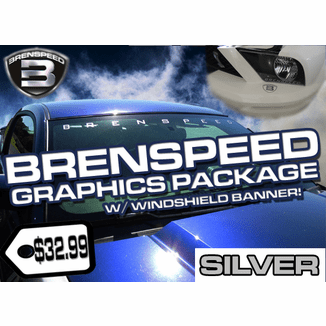 Brenspeed Graphics Package w/ Windshield Banner BM1005