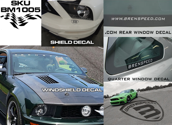 Brenspeed Graphics Package w/ Windshield Banner BM1005