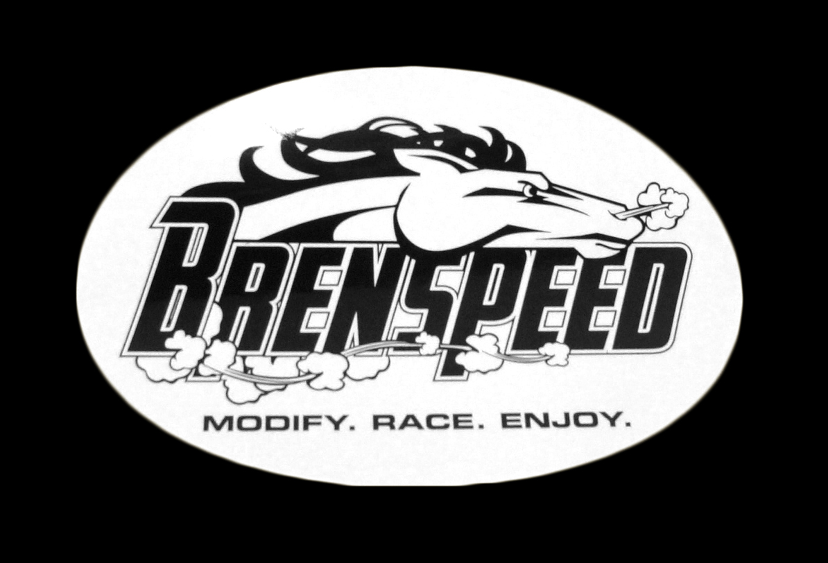 Brenspeed Modify Race Enjoy Oval Sticker