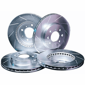 Mustang GT PowerStop Rotors Complete Set (05-10)