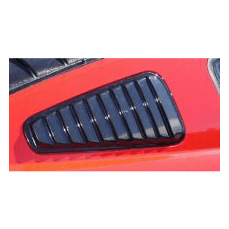 Mustang Side Window Louver 10 Slot Astra Hammond (05-09)