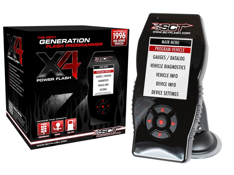 SCT X4 Pre-Loaded Performance Tuner