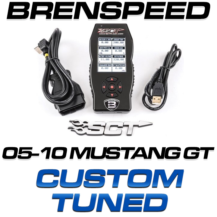 2005-10 Mustang GT Brenspeed Custom Tuned SCT X4 Programmer