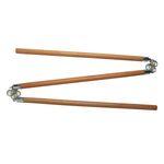 3 SECTION STAFF NATURAL HARDWOOD on sale only $41.75