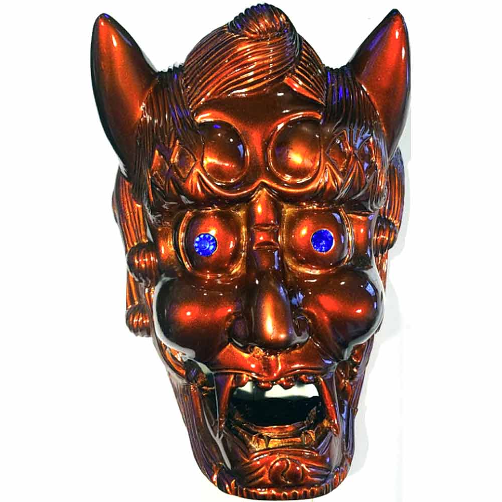 9" HANGING DEMON FACE SAI HOLDER BLACK on sale only $32.95