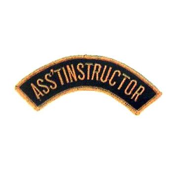 ASST. INSTRUCTOR PATCH on sale $2.50
