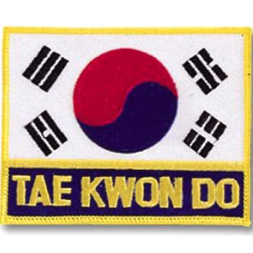 KOREA FLAG PATCH with TAE KWON DO on Sale only $2.99