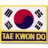 KOREA FLAG PATCH with TAE KWON DO on Sale only $2.99