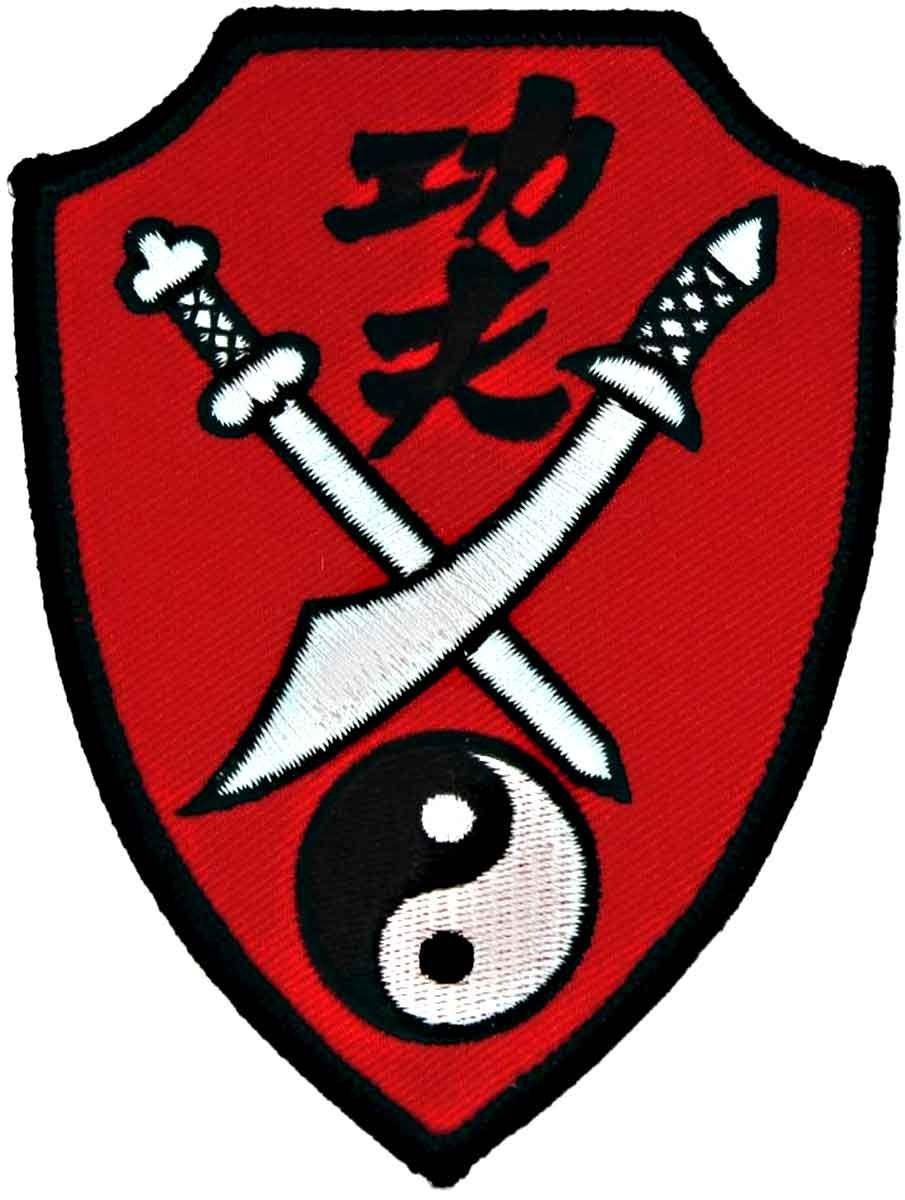 KUNG FU SWORD RED PATCH on sale only $5.99