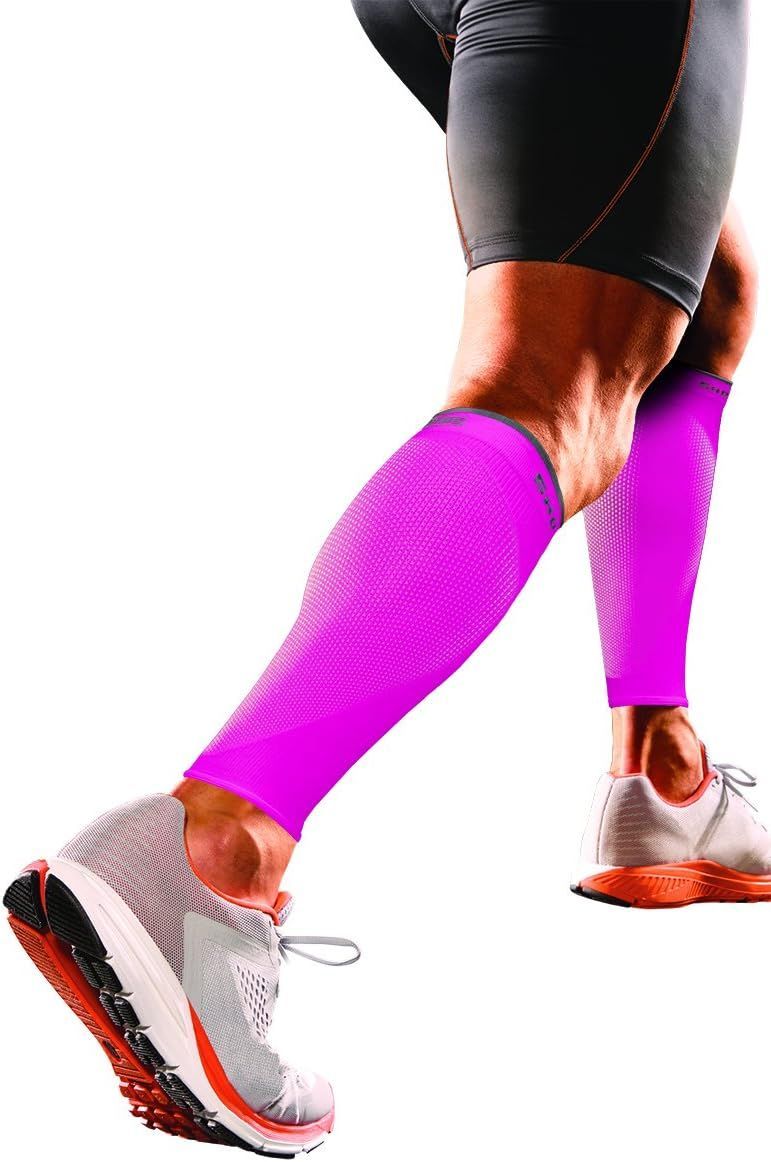 SHOCK DOCTOR SVR COMPRESSION CALF SLEEVES PINK XSMALL on sale only $19.99