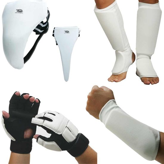 TAEKWONDO CLOTH SPARRING GEAR SET on sale only $67.74