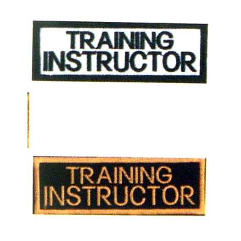 TRAINING INSTRUCTOR PATCH on sale only $2.99