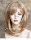 Heat Resistant Long Wavy Synthetic Wig in Blonde