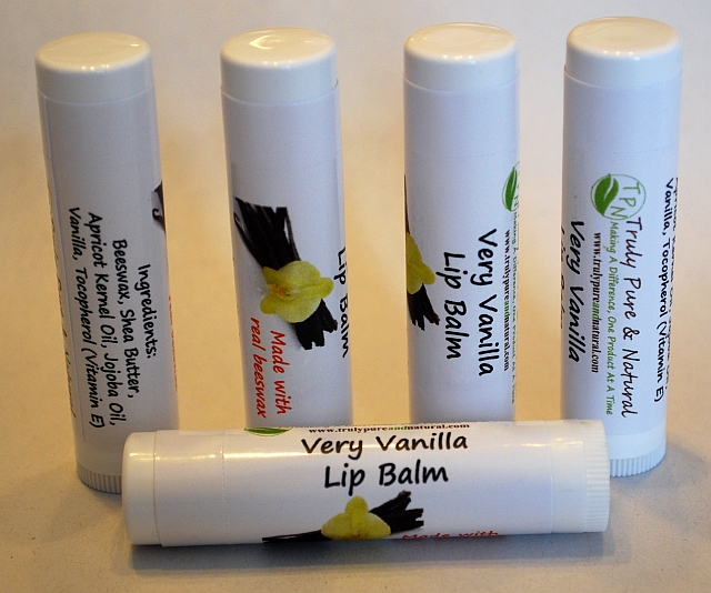 All Natural Very Vanilla Lip Balm - .15 oz.