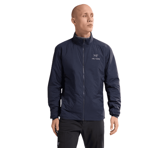 Arc'teryx Mens Atom Jacket Black Sapphire