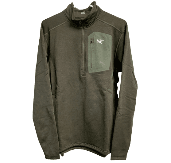 Arc'teryx Mens Rho Heavyweight Zip Neck Black