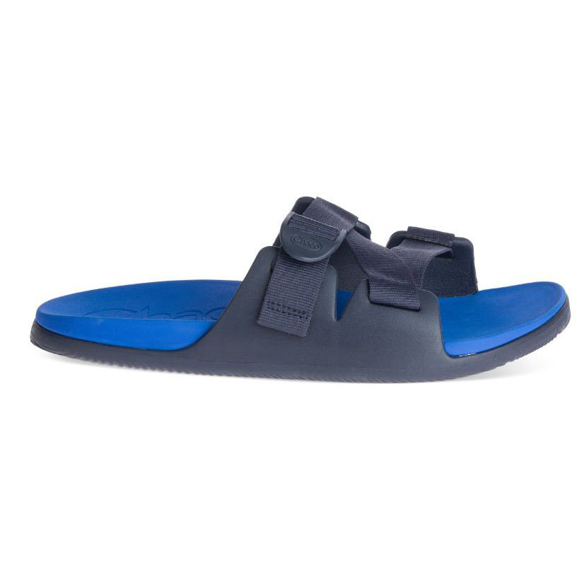 Chaco Mens Chillos Slide Active Blue