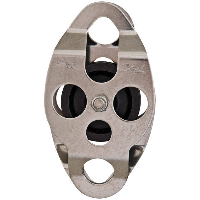 CMI 2 3/8" Aluminum Plate Steel Sheave Double