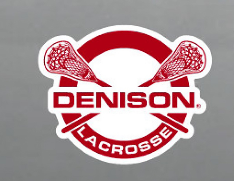 Denison Lacrosse Fridge Magnet